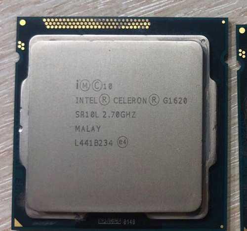 Процессор celeron g1620, 2,70 GHz, soket 1155