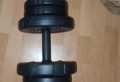 Гантель сборная Lite Weights 3101CD, 5 кг