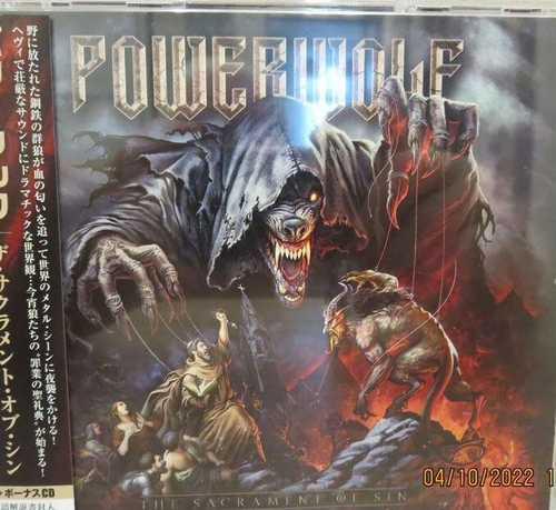 Powerwolf - THE sacrament OF SIN - 2CD - japan CD