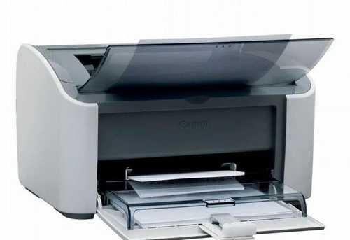 Принтер лазерный черно белый canon