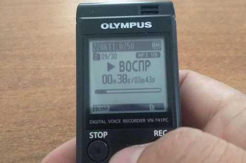 Диктофон olympus