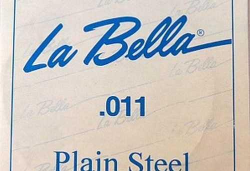 Струна La Bella для гитары 011, сталь (PS011)