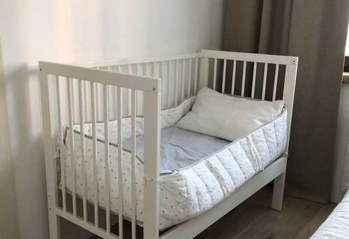 Детская кровать гулливер IKEA 60х120