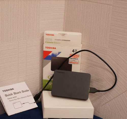 Внешний жесткий диск Toshiba 4Tb USB