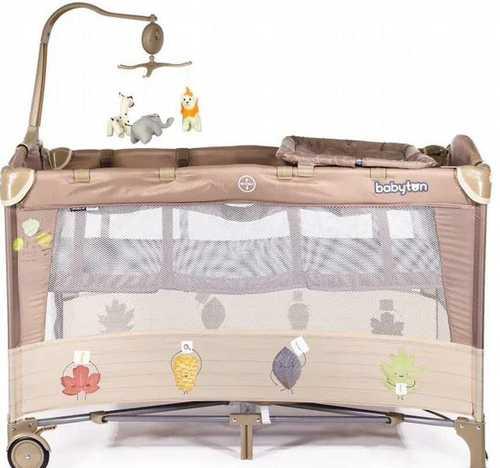 Детский Манеж-кровать Babyton Dreamy Brown