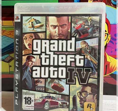 Grand Theft Auto IV GTA 4 Игра PS3 гта 4