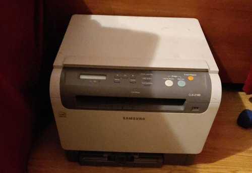 Принтер лазерный мфу samsung clx-2160