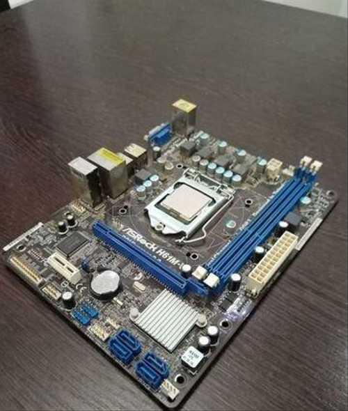 Asrock H61M-VS + Intel Core i3 2100