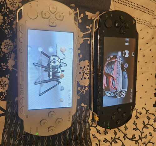 Sony psp 1008 white & black