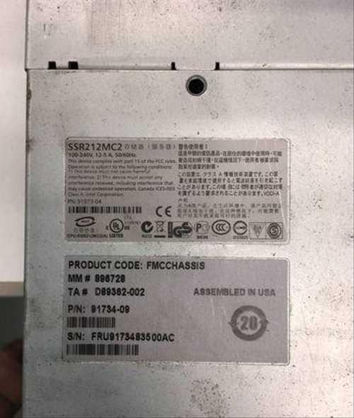 Серверный корпус Intel SSR212MC2 (Storage Server)