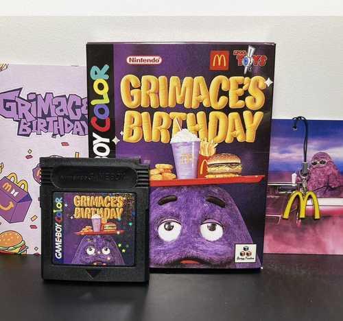 Картридж Grimace's Birthday для Game Boy Color