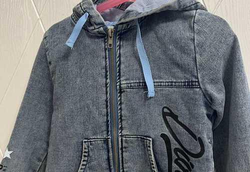 Джинсовая куртка для мальчика 104