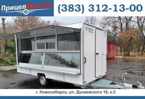 Автолавка 3,9м, Фудтрак, торговый прицеп