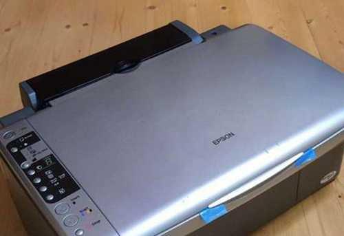 Цветной принтер и сканер Epson cx4900