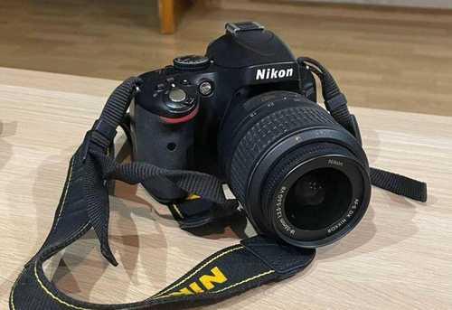 Фотоаппарат nikon d5100 с объективом 18-55mm