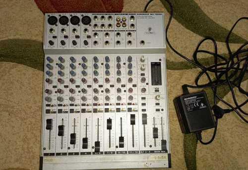 Пульт микшерный behringer mx 1604