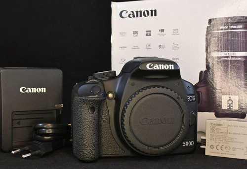 Canon EOS 500D body пробег 27800
