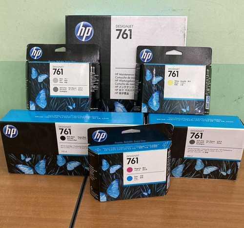 Картриджи и печатающие головки HP 761