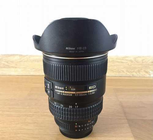 Nikon Afs 17-35mm f2.8D как новый