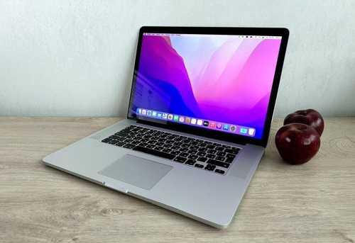 MacBook Pro 15 (2015), 256 ГБ, Core i7, 2.2 ГГц, RAM 16 ГБ, Intel Iris Pro Graphics 5200