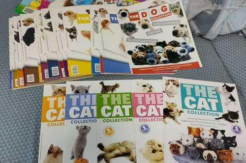 Журналы "The dog collection", "The cat collection"