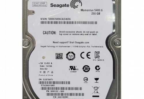 Жесткий диск 2.5" Seagate 250 Гб