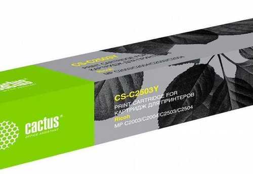 Картридж лазерный Cactus CS-C2503Y 841926 желтый