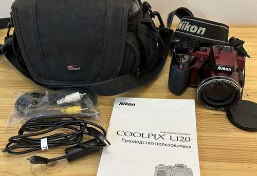 Продаю фотоаппарат Nikon coolpix L120