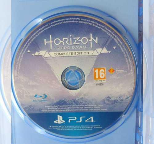 Диски на ps4 horizon zero dawn