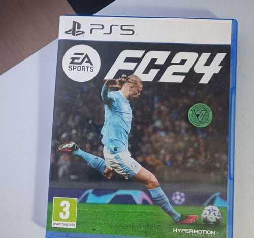 Диск EA FC24 для PS5