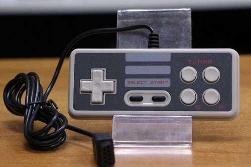 8bit Джойстик NES прямоугольный 9 Pin узкий разъём