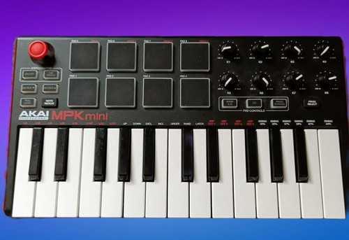 Akai MPK mini MK2 midi - клавиатура