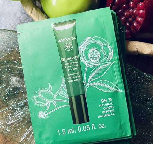 Apivita Bee Radiant Крем для глаз 1,5мл - 10шт