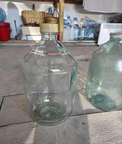 Стеклянный бутыль СССР 12 литров