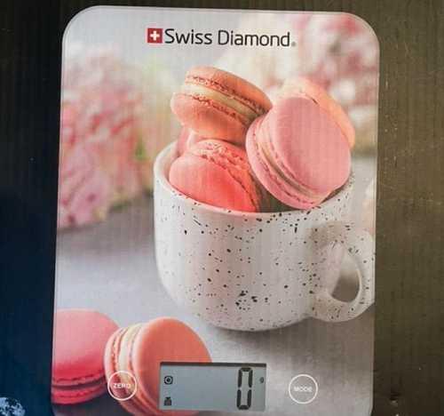 Кухонные электронные весы swiss diamond