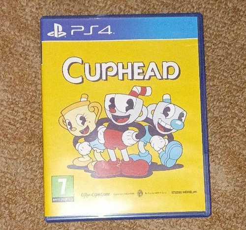 Cuphead ps4 диск