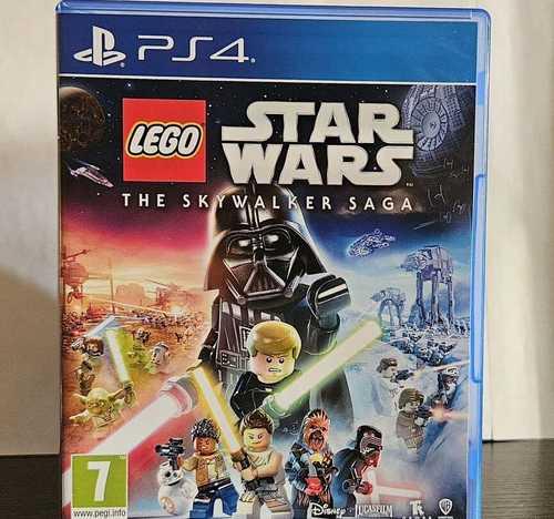 Lego Star Wars The skywalker saga (диск для PS4)