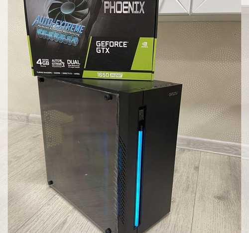 Игровой компьютер xeon/16gb/gtx1650super/ssd500