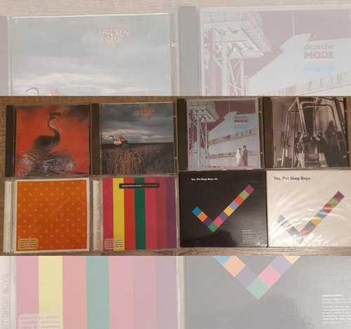 Альбомы Depeche mode/Pet shop boys на CD