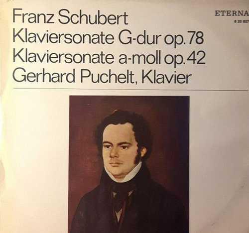 Franz Schubert / Gerhard Puchelt - Klaviersonate G-dur Op.78 (LP) (Germany) (*)