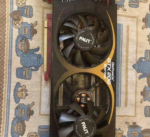 Видеокарта GeForce 260 GTX 896mb sonic