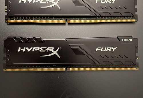 Оперативная память Hyper fury ddr4 16gb 3200 XMP