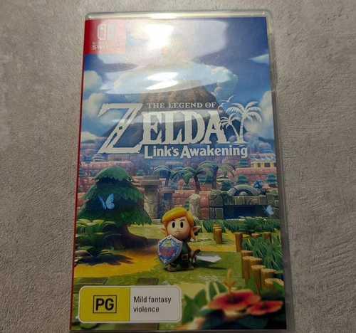 Игра The legend of zelda links awakening - switch