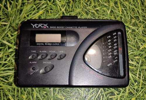 Аудиоплеер кассетный yorx