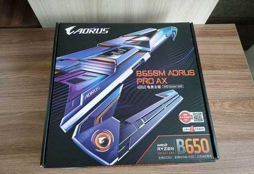 Материнская плата Gigabyte B650M aorus PRO AX