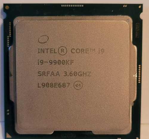 Процессор intel core i9-9900kf