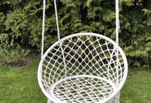 Кресло -гамак подвесное плетеное новое 60*80 см