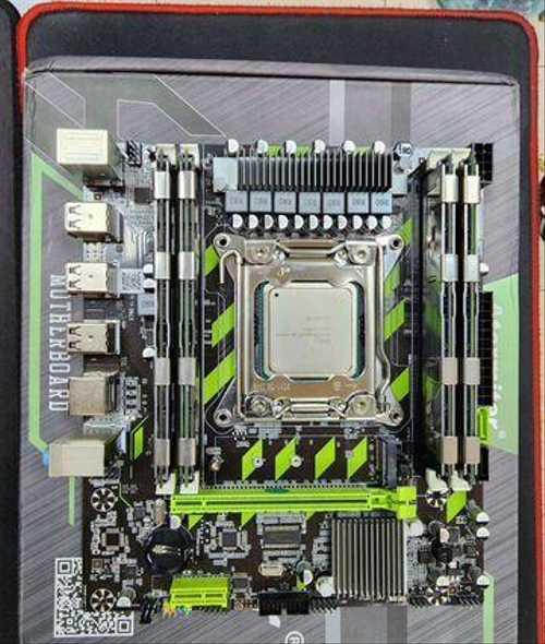 MB Atermiter X79G + CPU Xeon E5-2670V2 + 16Gb