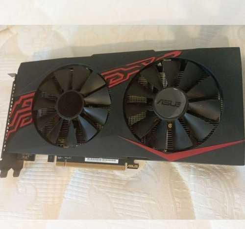 Asus Radeon RX 570 4 GB gddr5 (полностью рабочая)