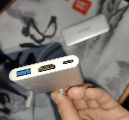 Адаптер для MacBook hdmi на Type C